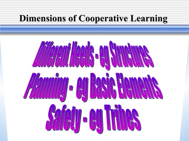 Cooplearning | PPT