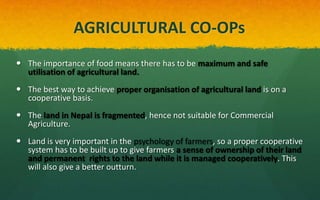 CO OPERATIVES !!! | PPTX | Agriculture | Industries