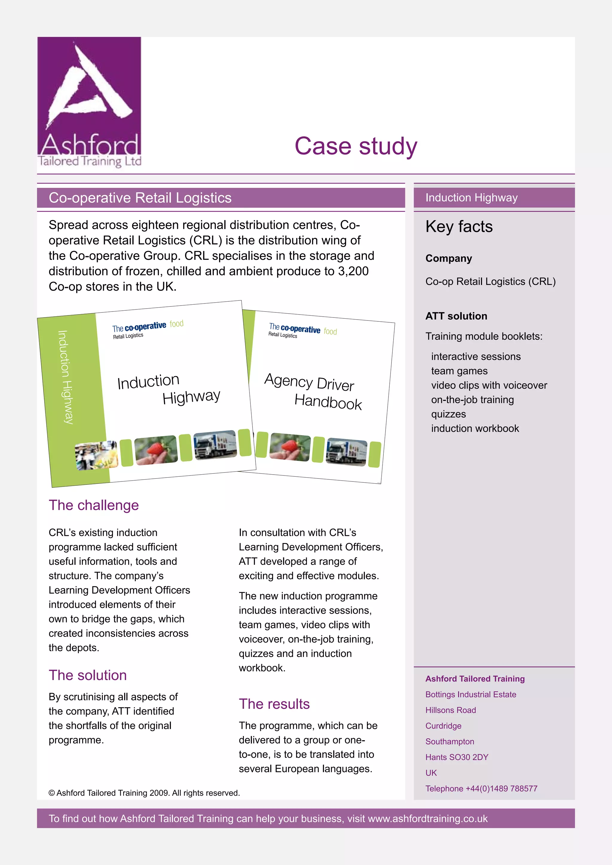 Coop Retail Logistics Case Study | PDF