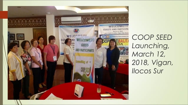 COOP SEED program of the CDA | PPT | Free Download