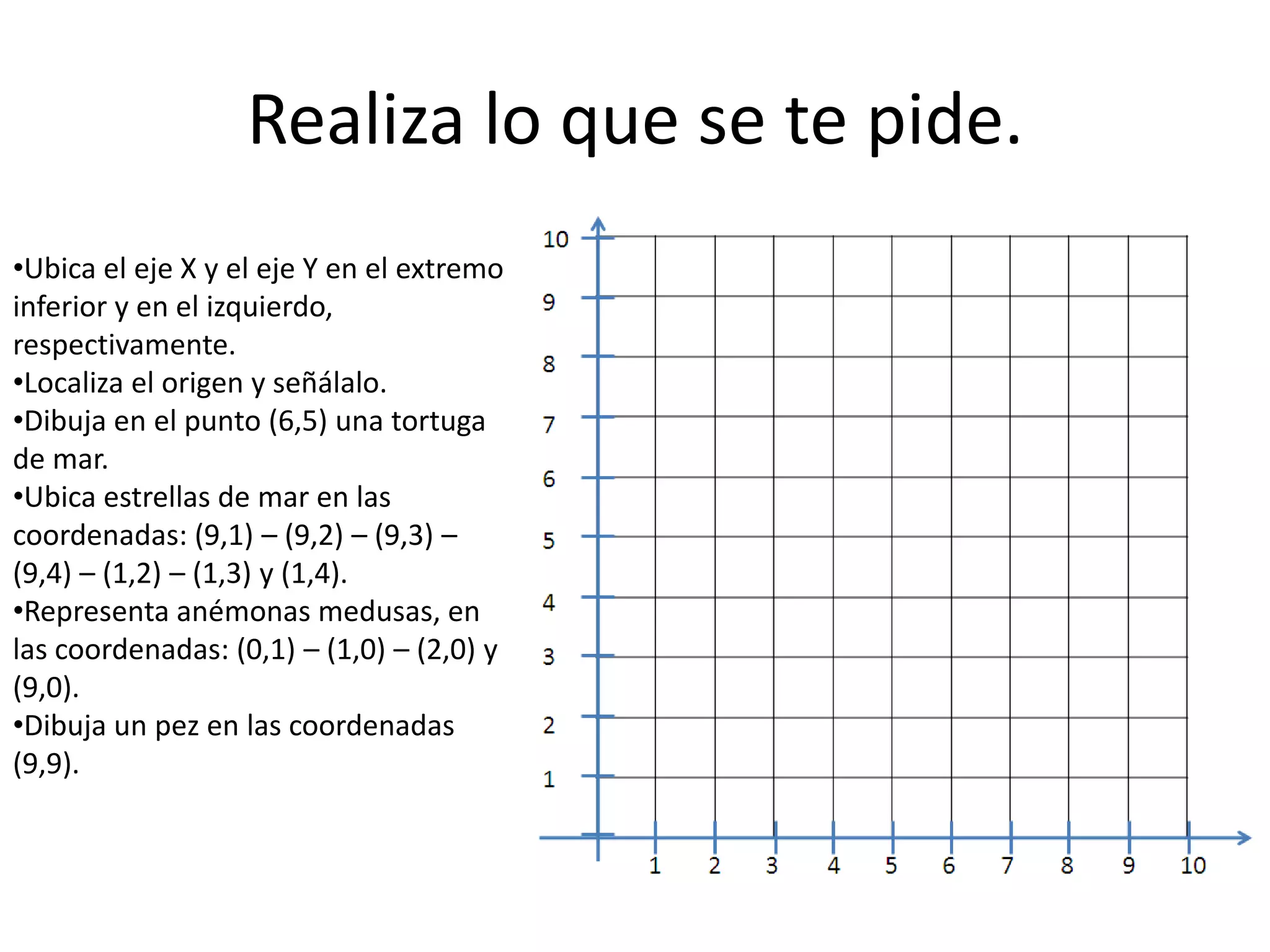 Coordenadas Con Ejes Cartesianos | PPT