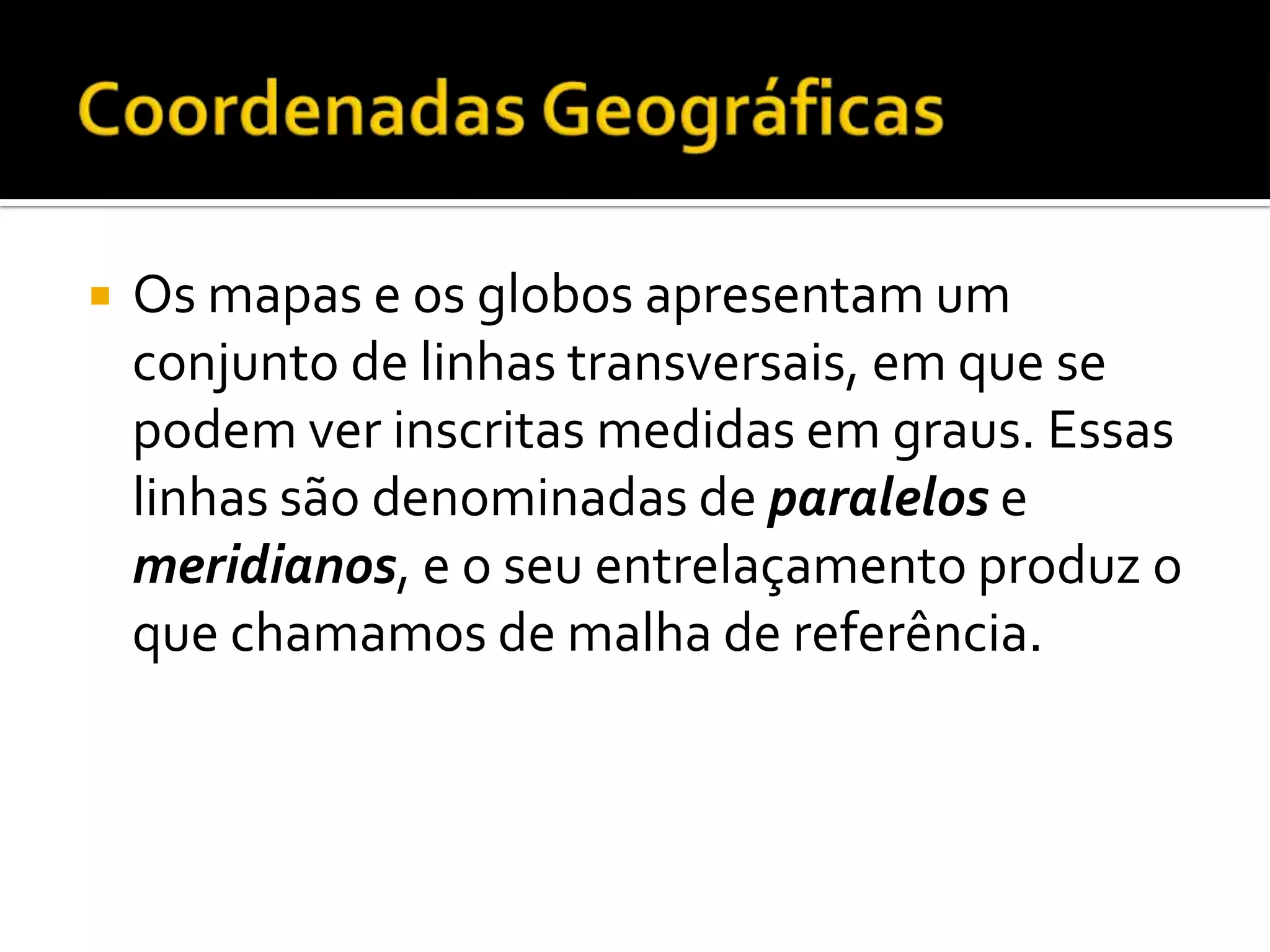 Coordenadas geográficas | PPTX