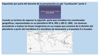 Coordenadas geográficas | PPTX