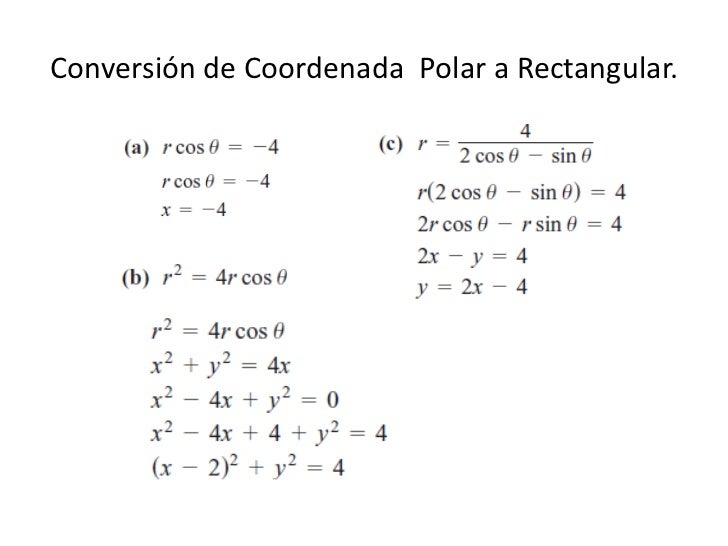 Coordenadas polares