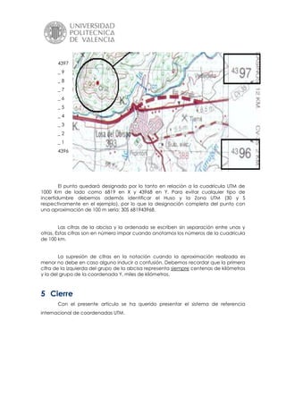 Coordenadas utm | PDF