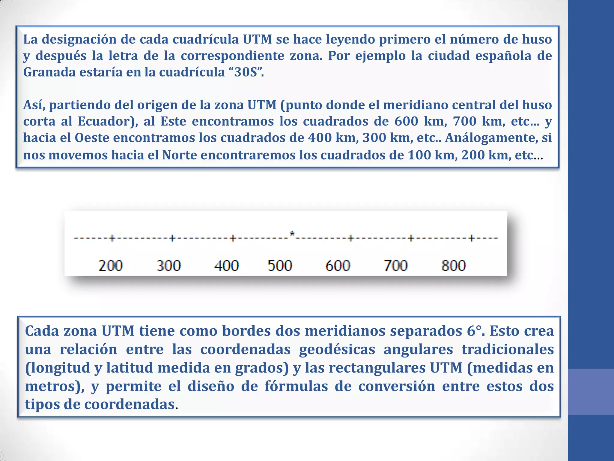 Coordenadas utm definitivo | PPTX