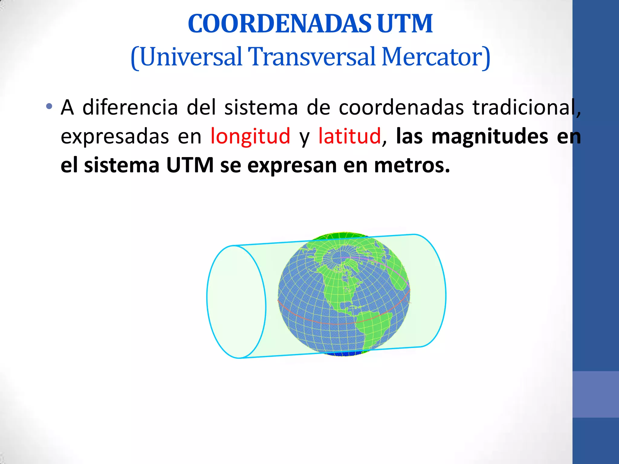 Coordenadas utm definitivo | PPTX