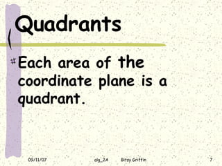Coordinate Plane | PPT