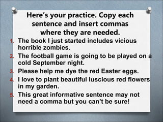 Coordinate adjectives.ppt