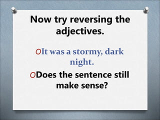 Coordinate adjectives.ppt