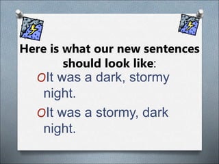 Coordinate adjectives.ppt