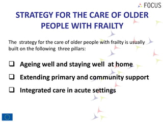Healthcare Information Standards for Frailty: Why, When and How (2 of 5 ...