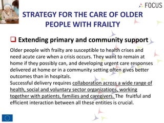 Healthcare Information Standards for Frailty: Why, When and How (2 of 5 ...