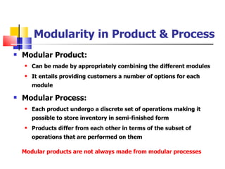 Coordinated Product And Supply Chain Design | PPT