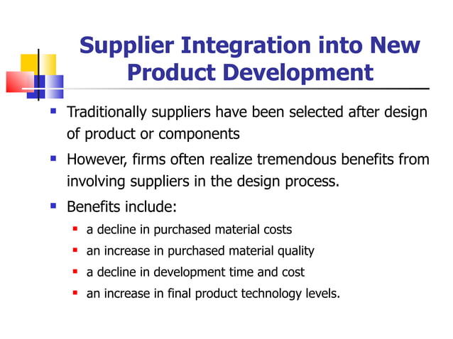 Coordinated Product And Supply Chain Design | PPT | Logistics | Business