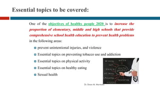 Coordinated school health program | PDF