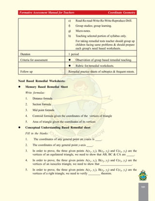 Coordinate geometry | PDF