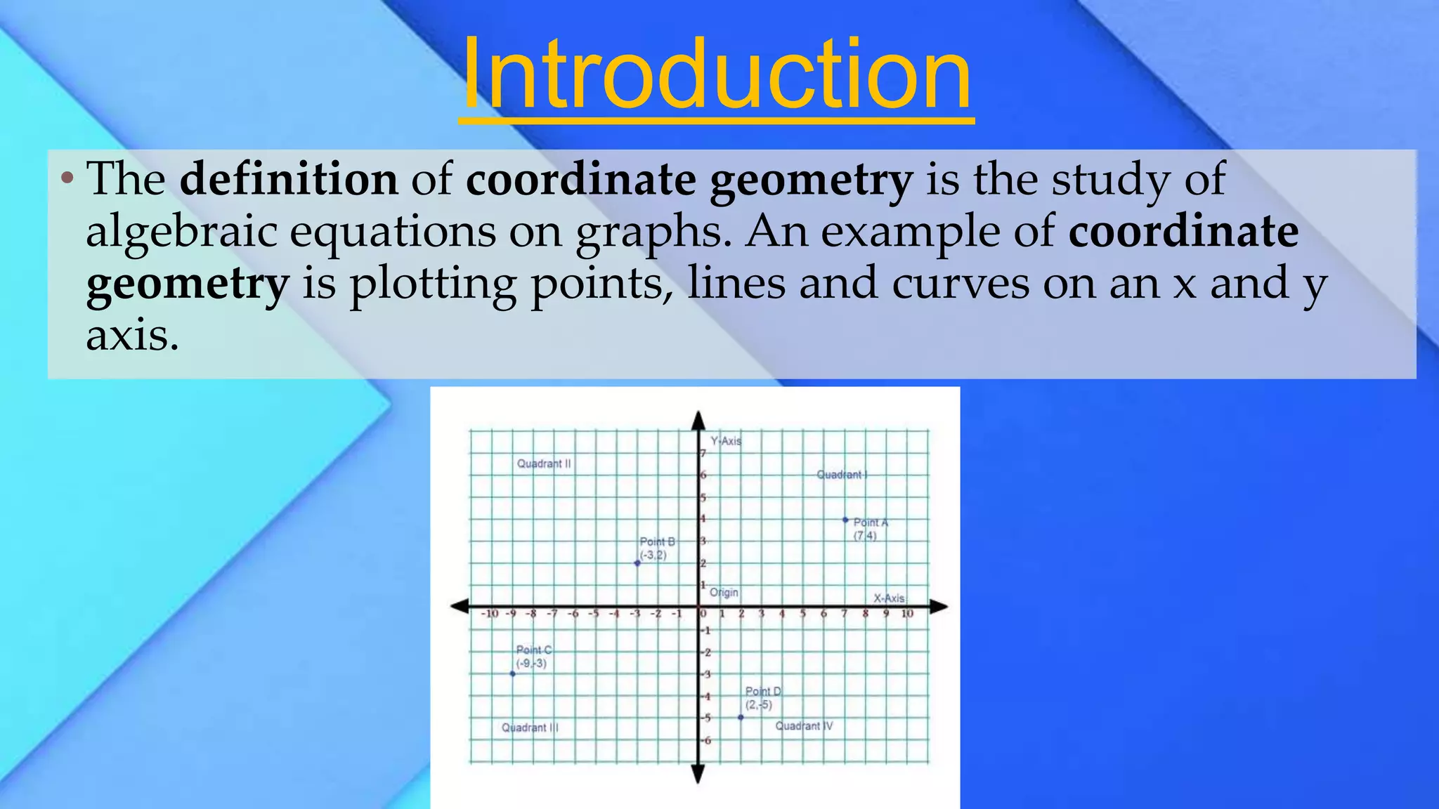 Coordinate geometry | PPT