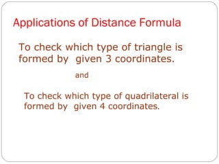 CLASS X MATHS Coordinate geometry | PPT