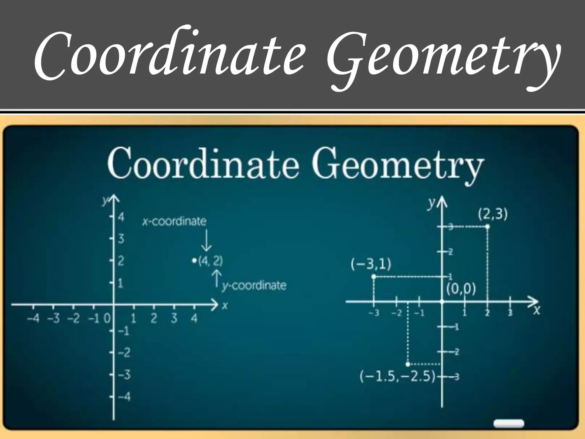 Coordinate geometry | PPTX