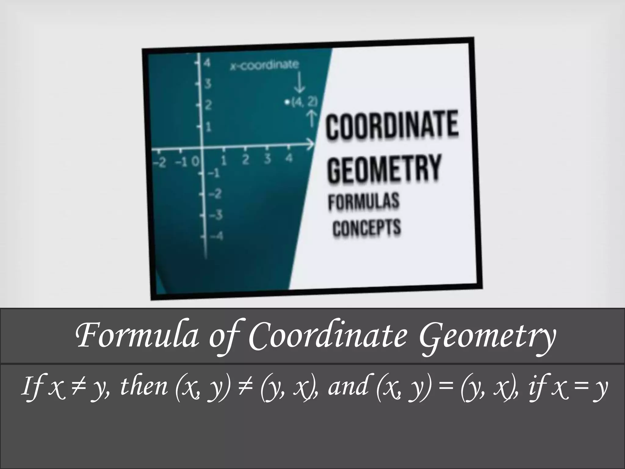 Coordinate geometry | PPTX