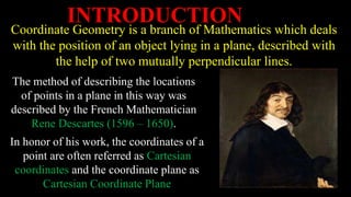 COORDINATE Geometry.pptx