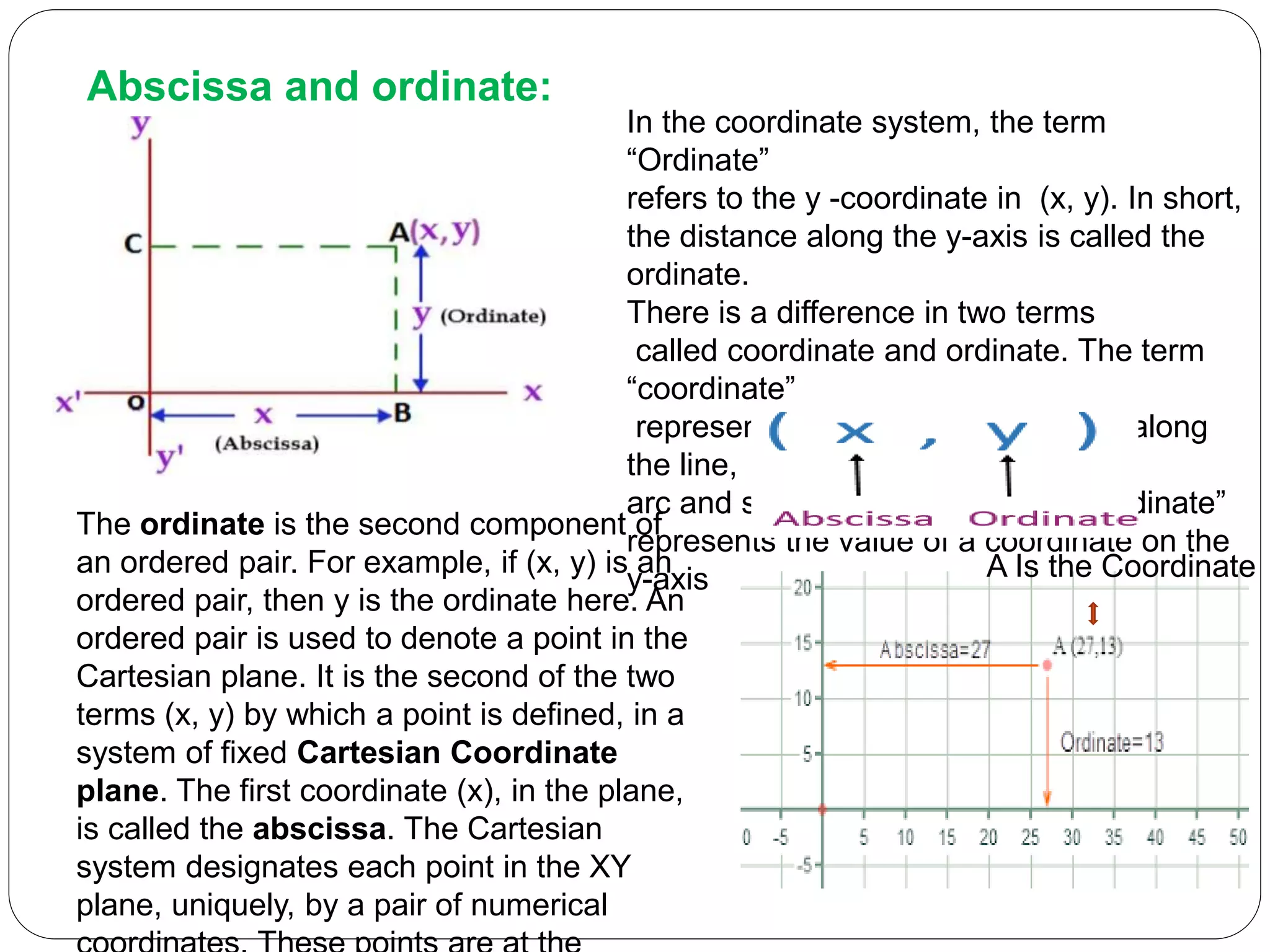 Coordinate geometry 9 grade | PPTX