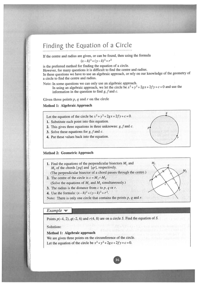 Coordinate geometry circle_part1 | PDF