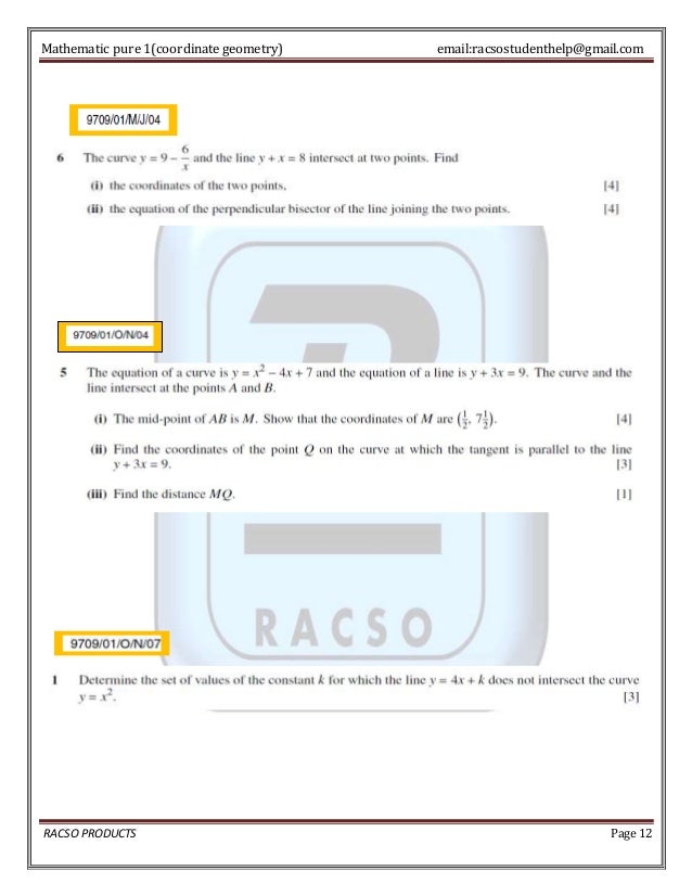 as-level-coordinate-geometry-explained