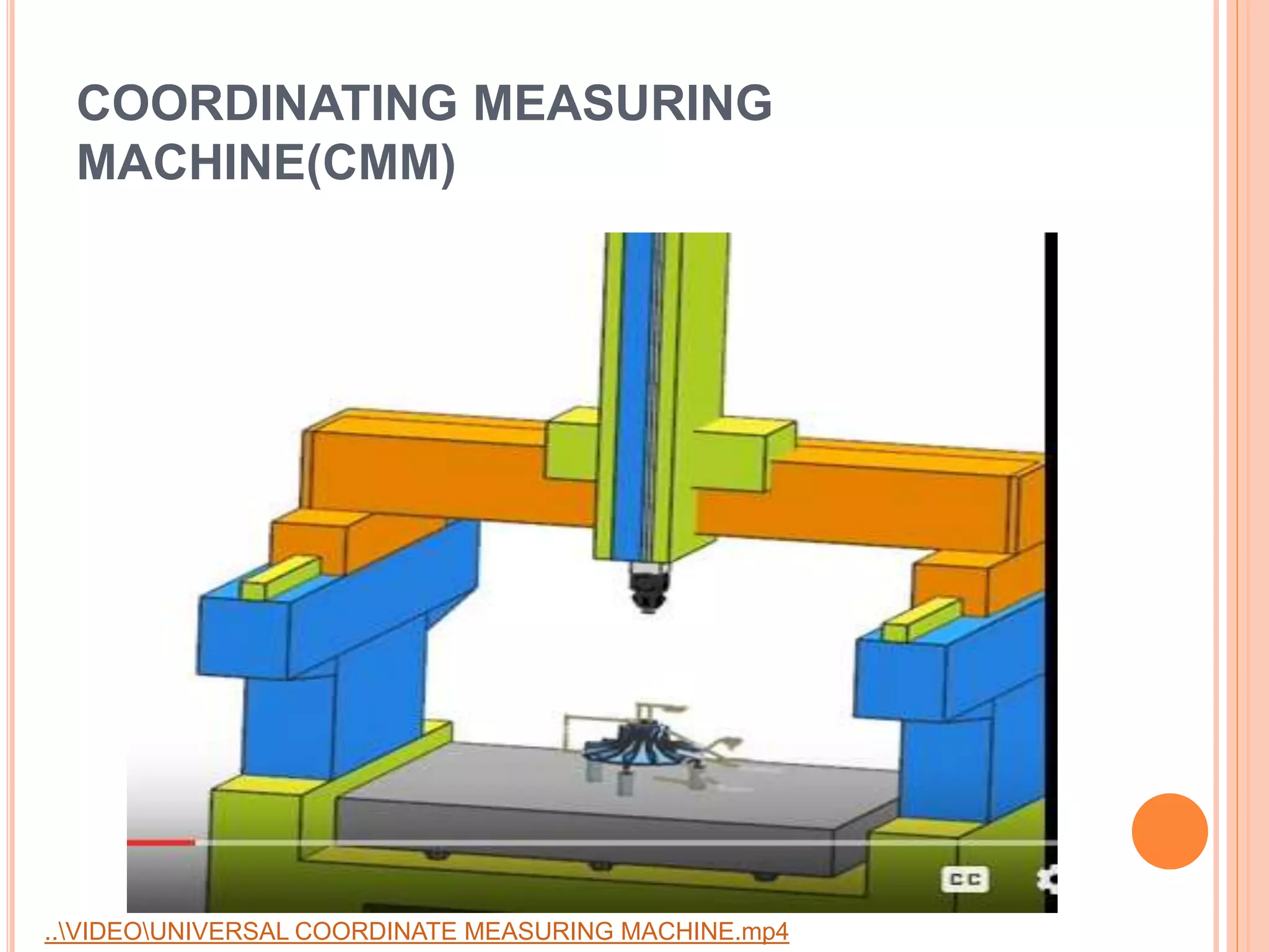 Coordinate Measuring Machine(CMM) | PPTX