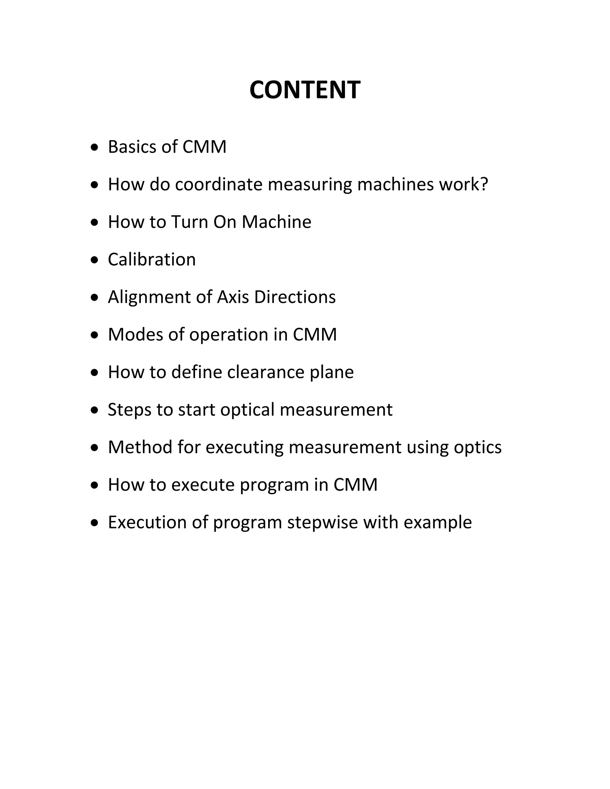 Carl-Zeiss Coordinate measuring machine report (O-INSPECT 543) | PDF