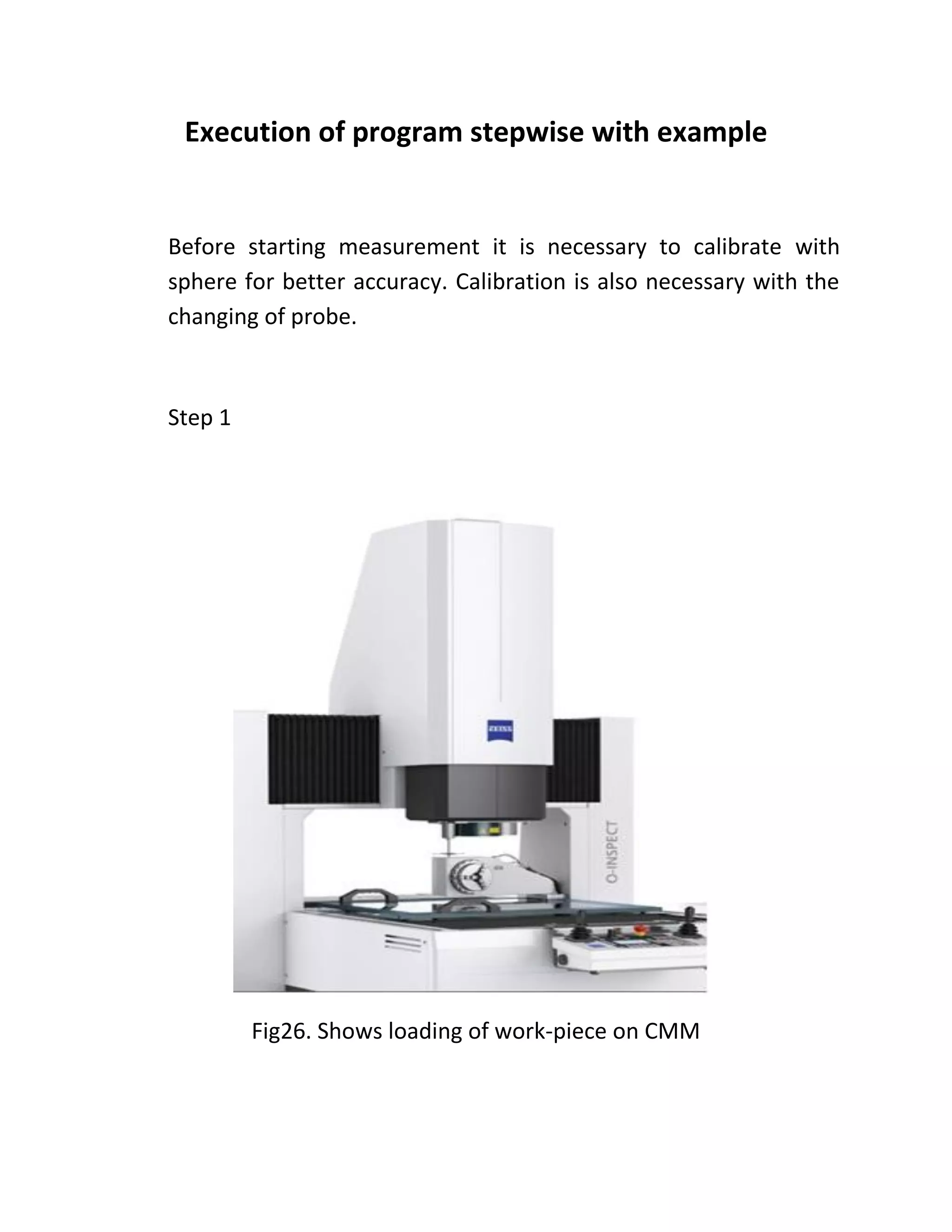 Carl-Zeiss Coordinate measuring machine report (O-INSPECT 543) | PDF