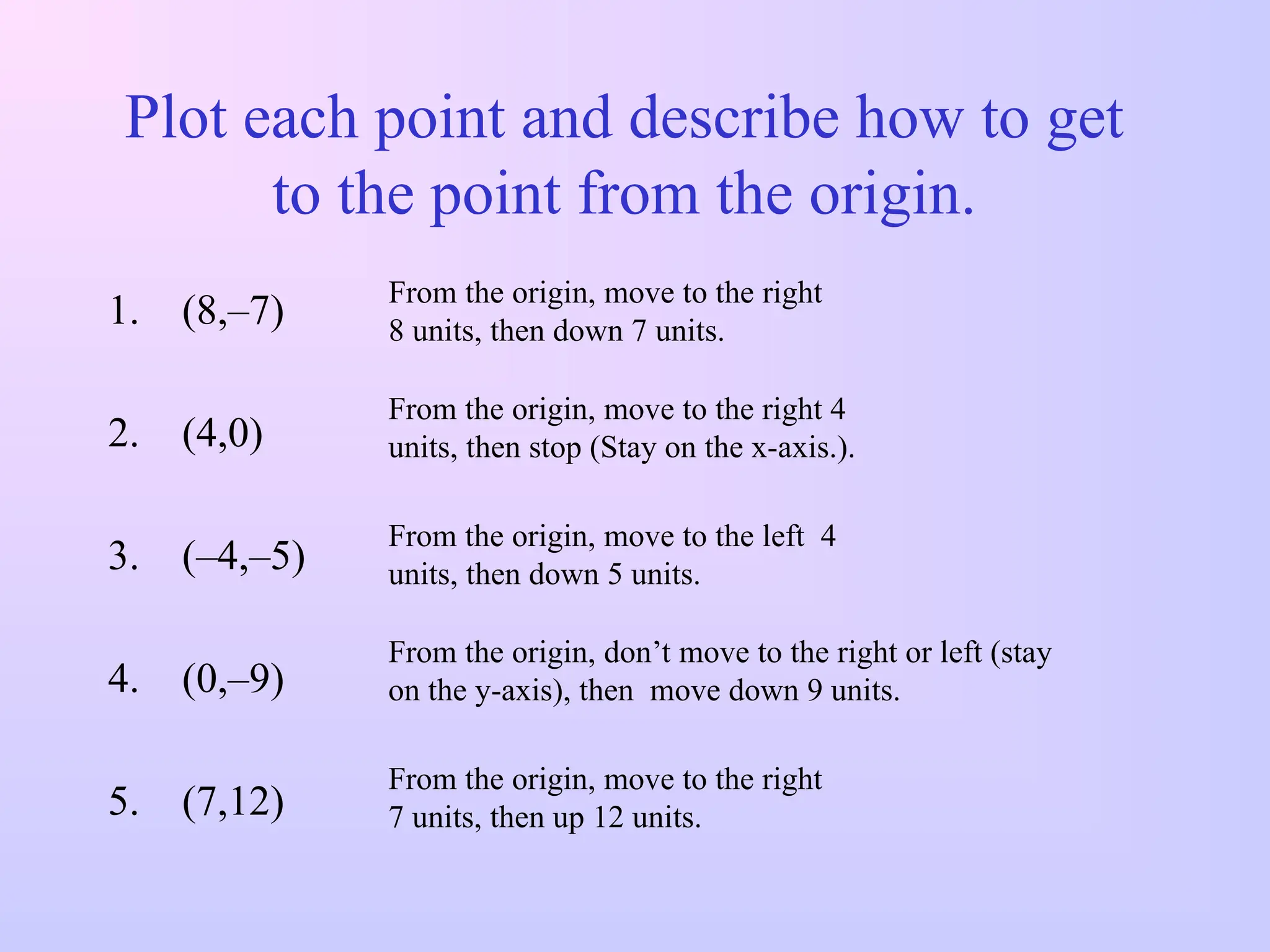 CP: Coordinate system, plotting slope ml | PPT