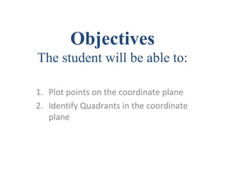 Coordinate Plane Review[1] | PPT