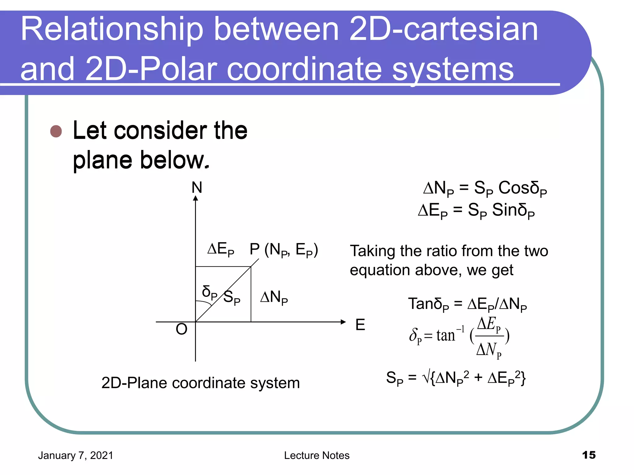 Coordinates system engineering | PPT
