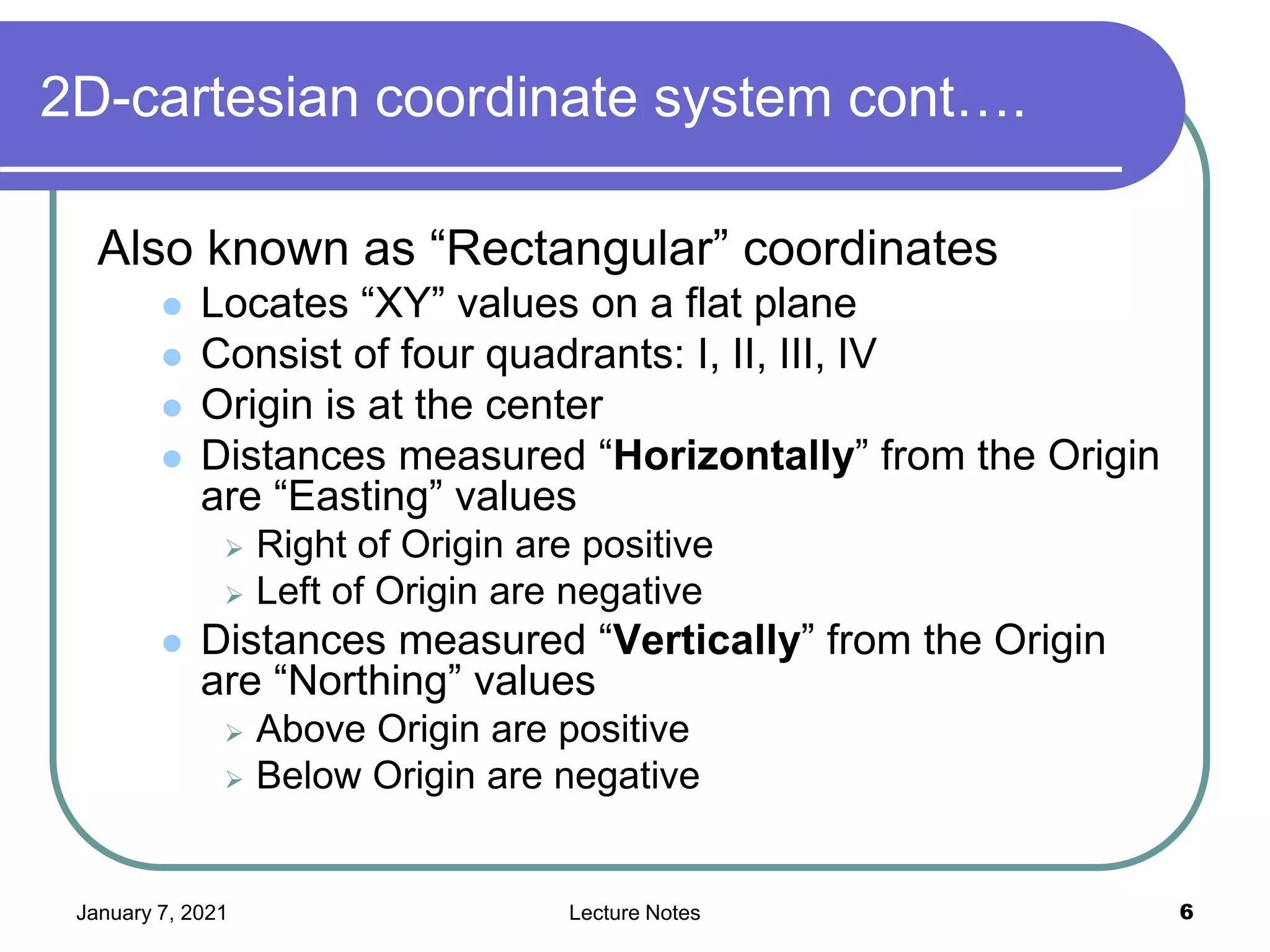 Coordinates system engineering | PPT