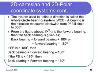 Coordinates system engineering | PPT