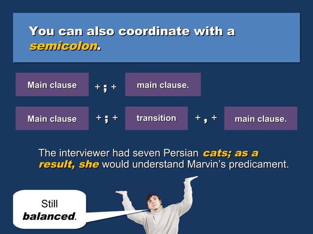 Coordinate subordinate | PPT