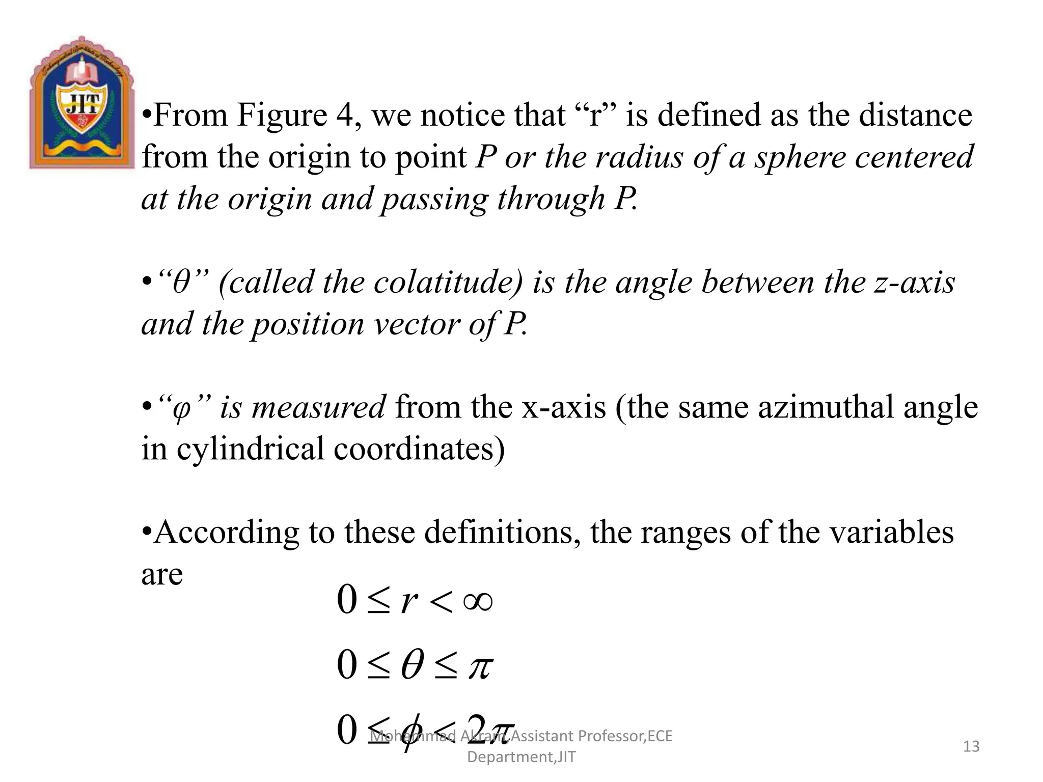 Coordinate system | PPTX