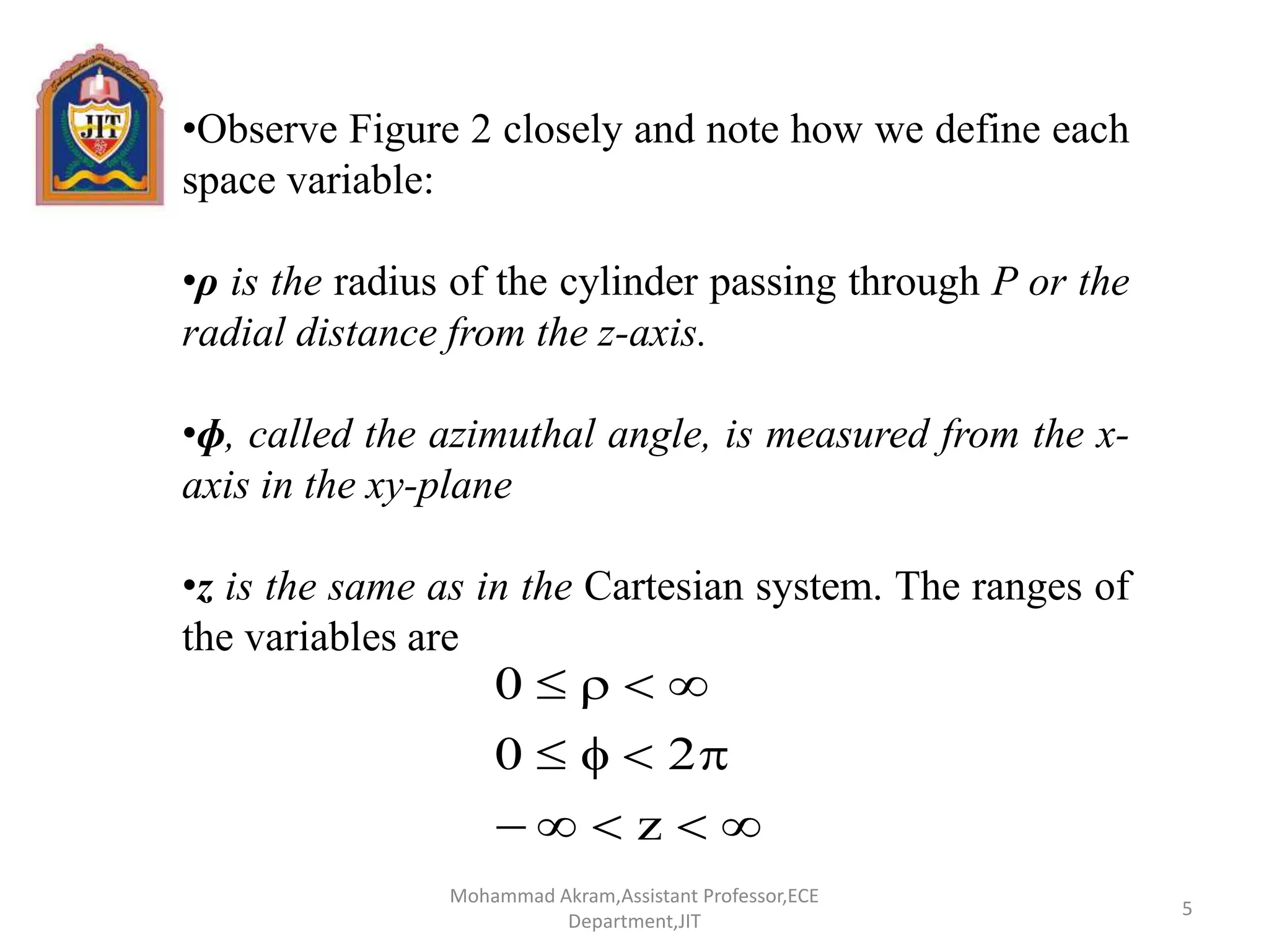 Coordinate system | PPTX