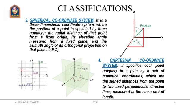 Coordinate system 1st | PPTX