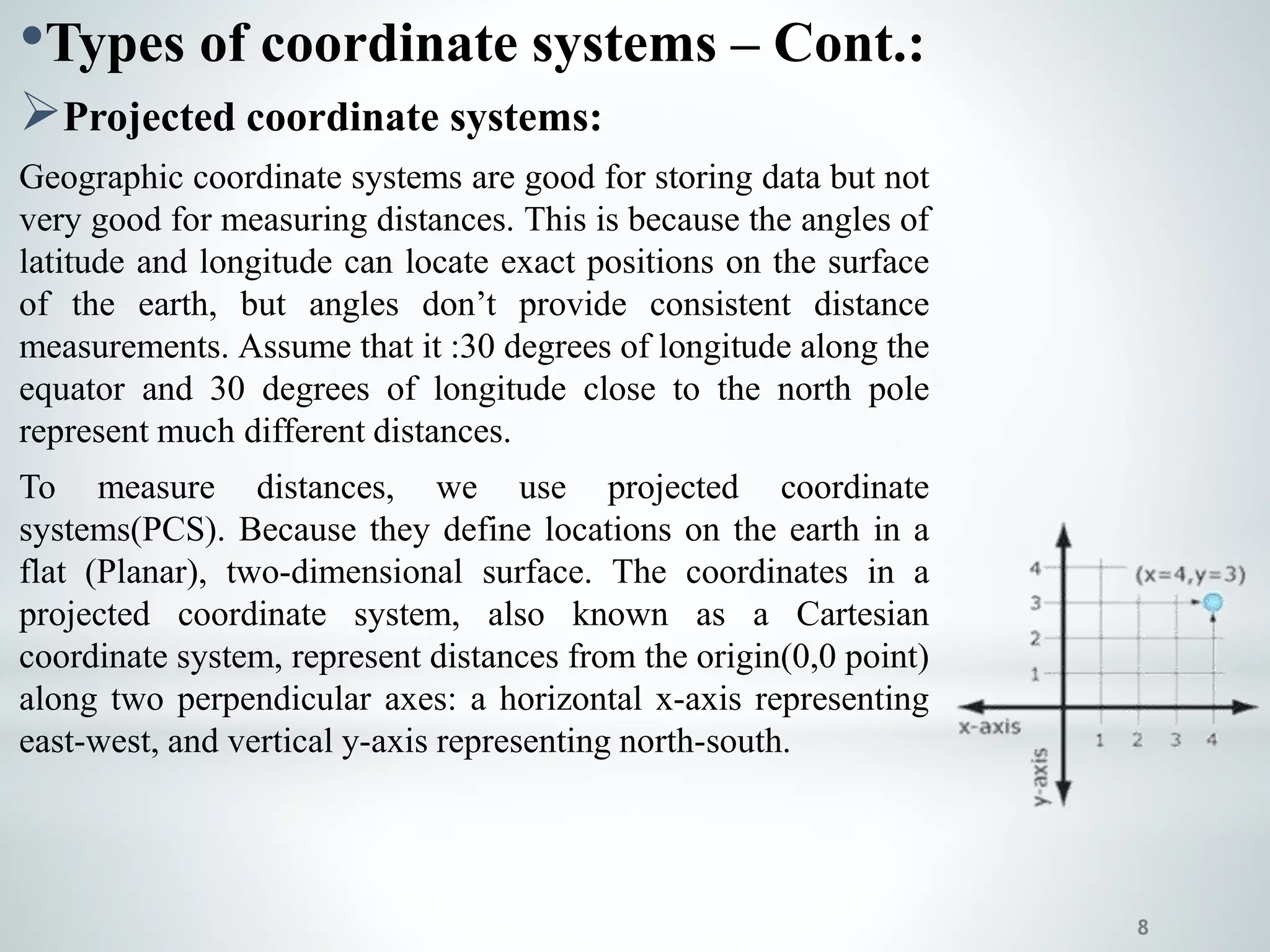 Coordinate systems | PPTX
