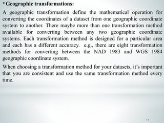 Coordinate systems | PPTX