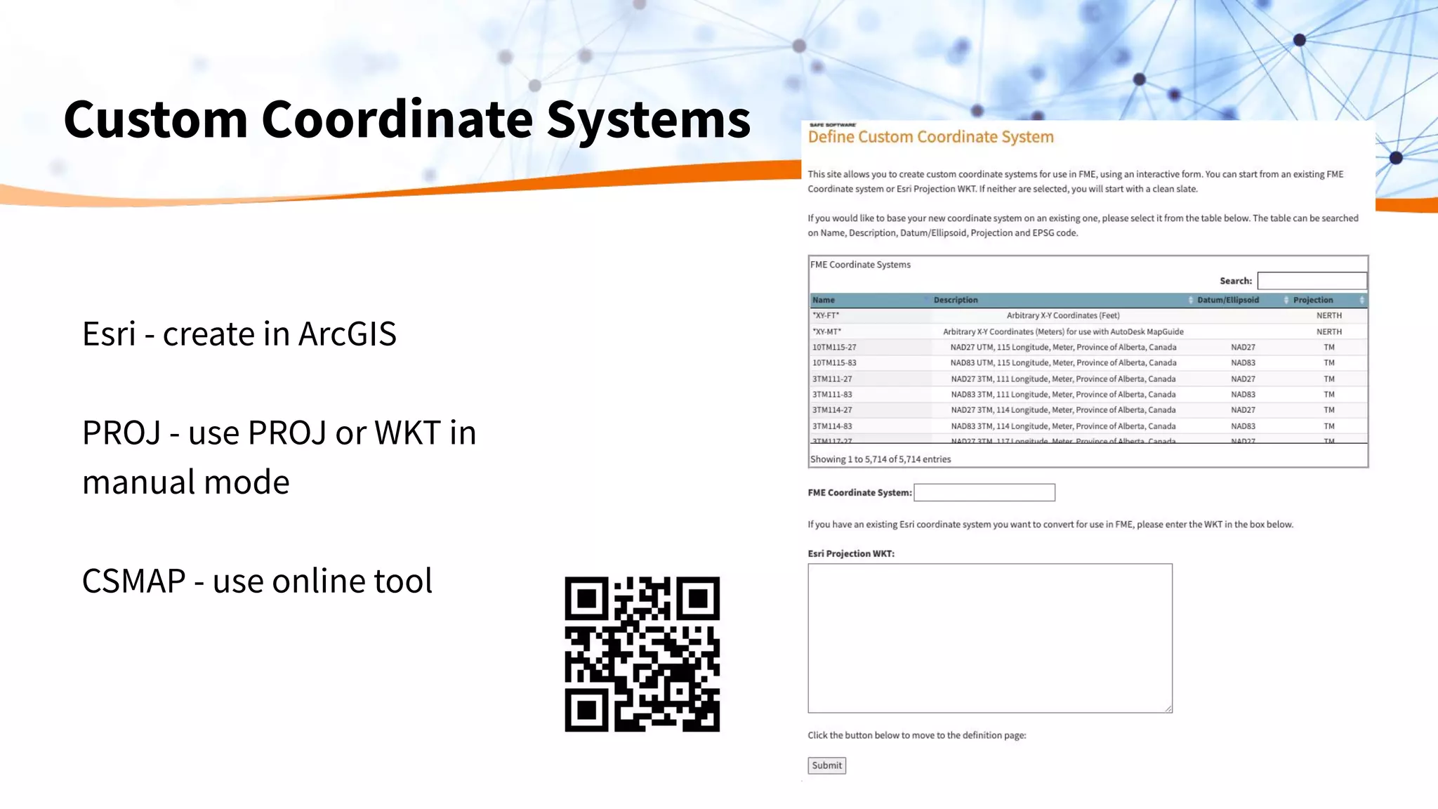 Coordinate Systems in FME 101 | PDF