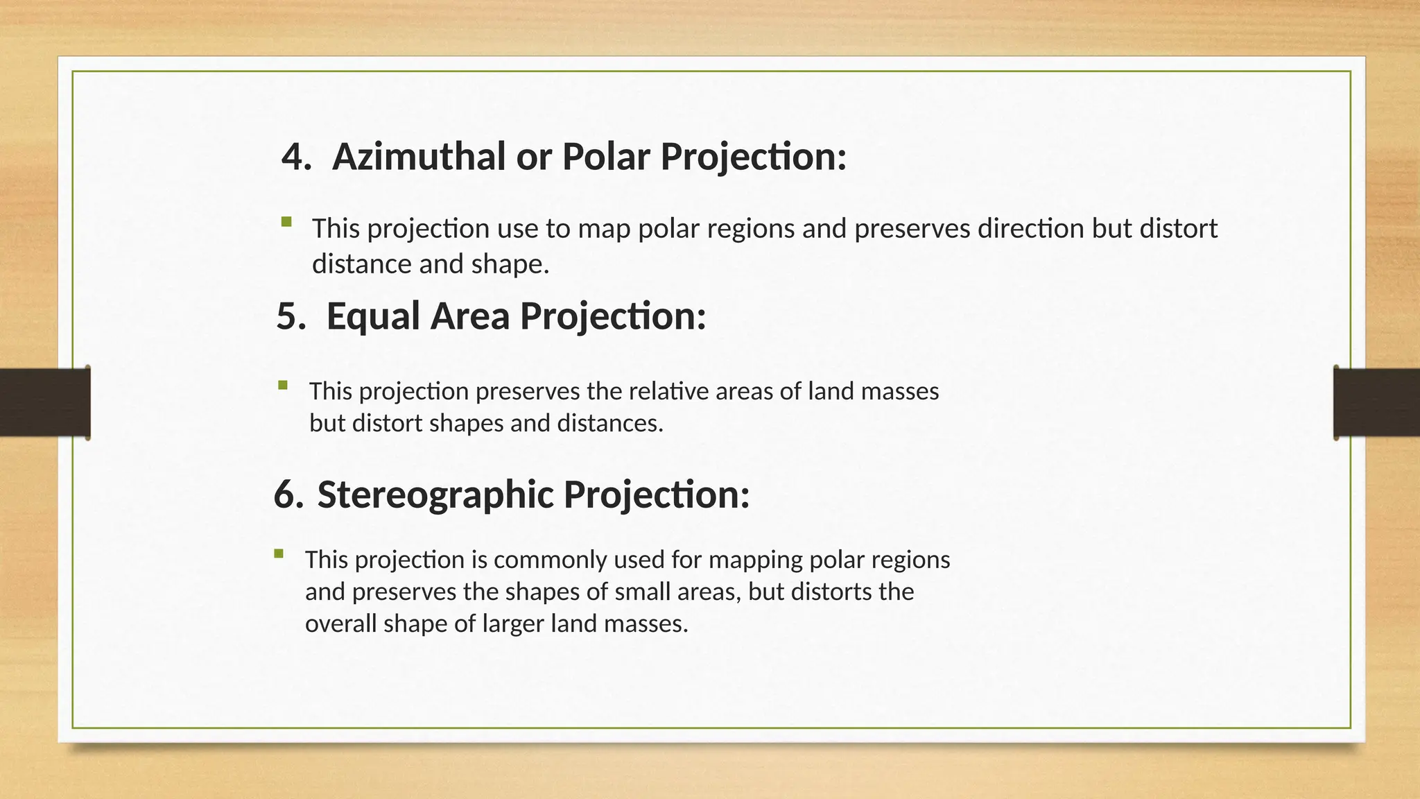 coordinate systems map projections and graphical and atoms ppt group (B ...