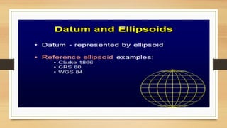 coordinate systems map projections and graphical and atoms ppt group (B ...