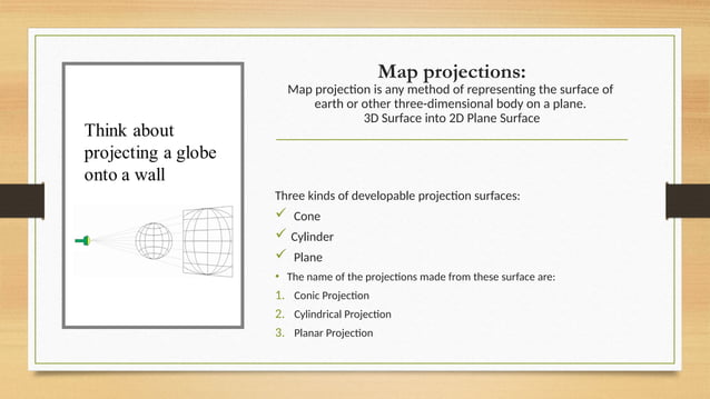 coordinate systems map projections and graphical and atoms ppt group (B ...