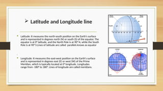 coordinate systems map projections and graphical and atoms ppt group (B ...