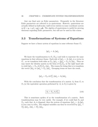Coordinate system transformation | PDF