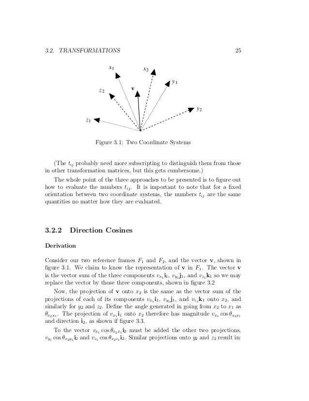 Coordinate System Transformation